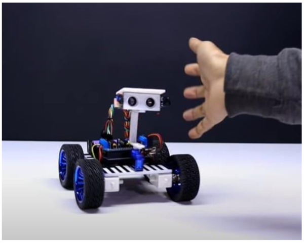 Human following robot using Arduino | ROBOTIC ELECTRONICS